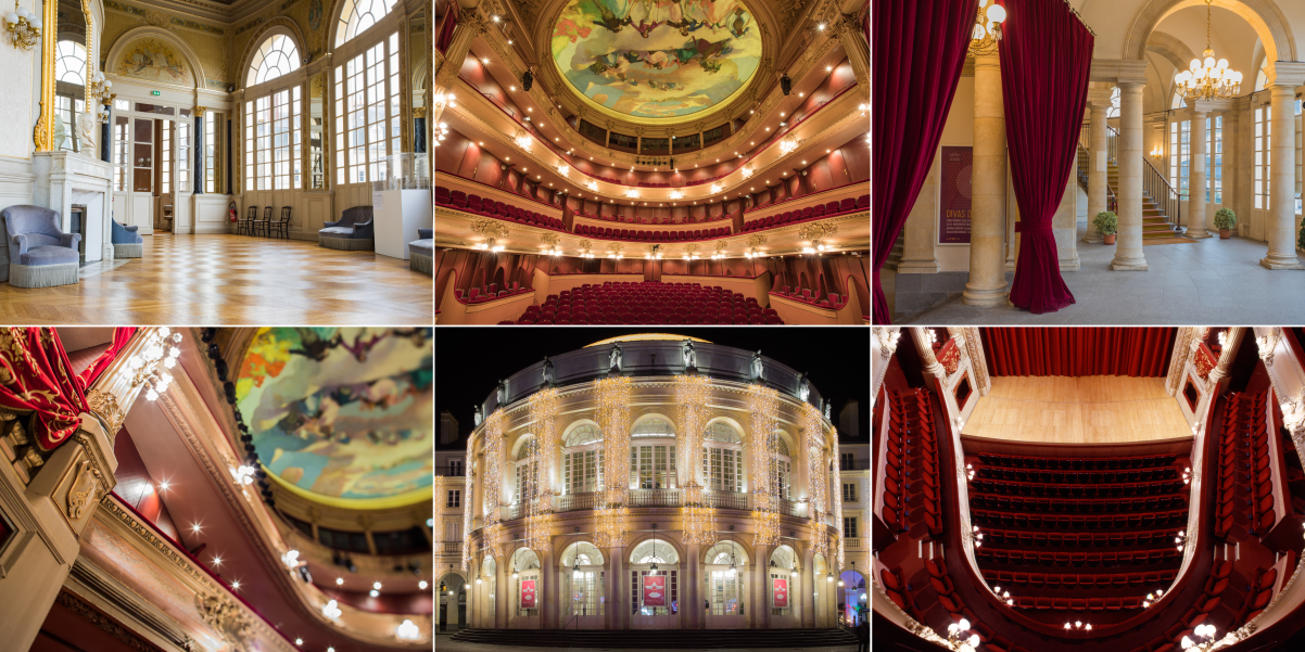 Les lieux du Rennes Urban Trail - L'Opéra de Rennes